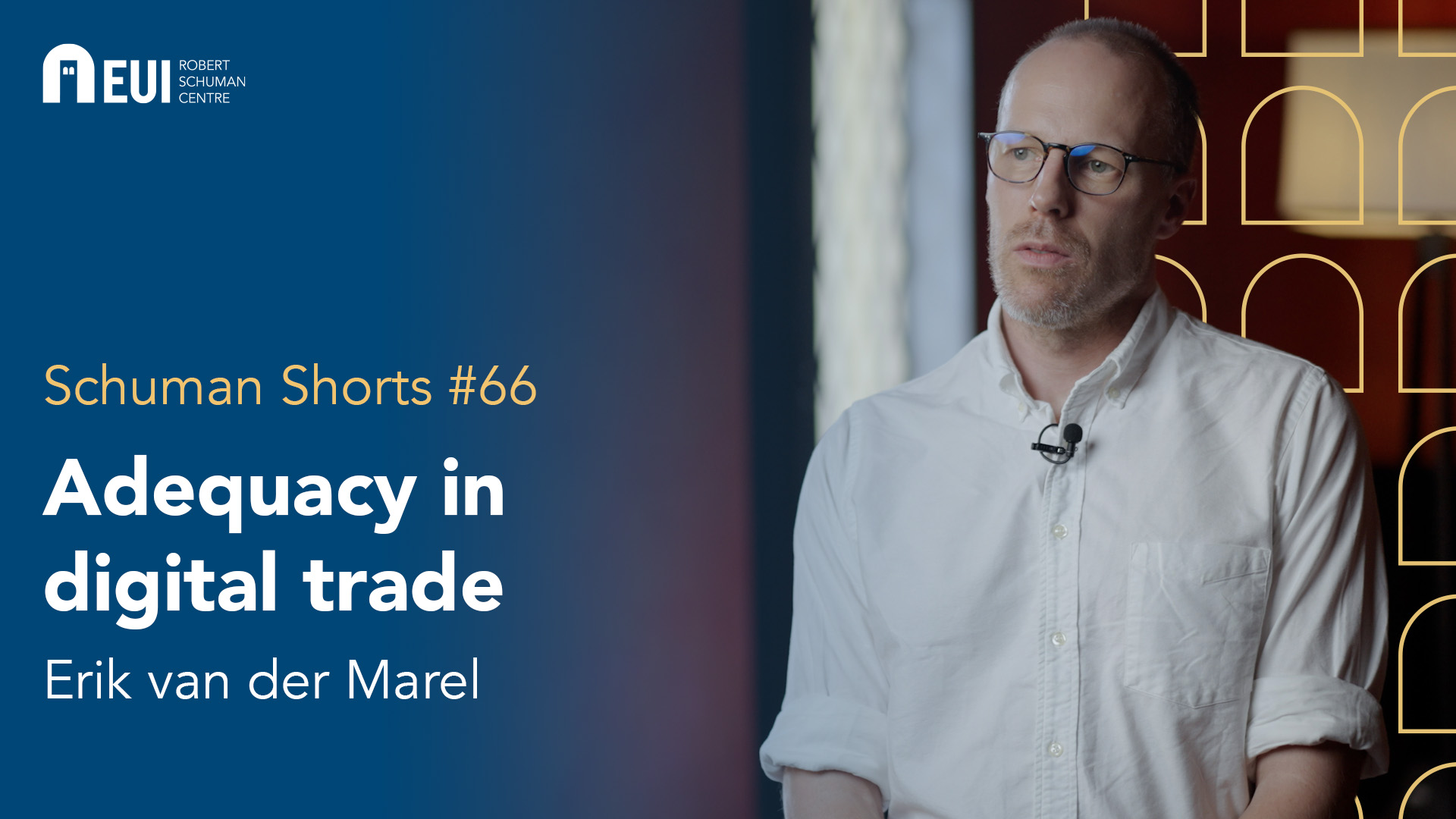 Adequacy in digital trade | Erik van der Marel • European University ...
